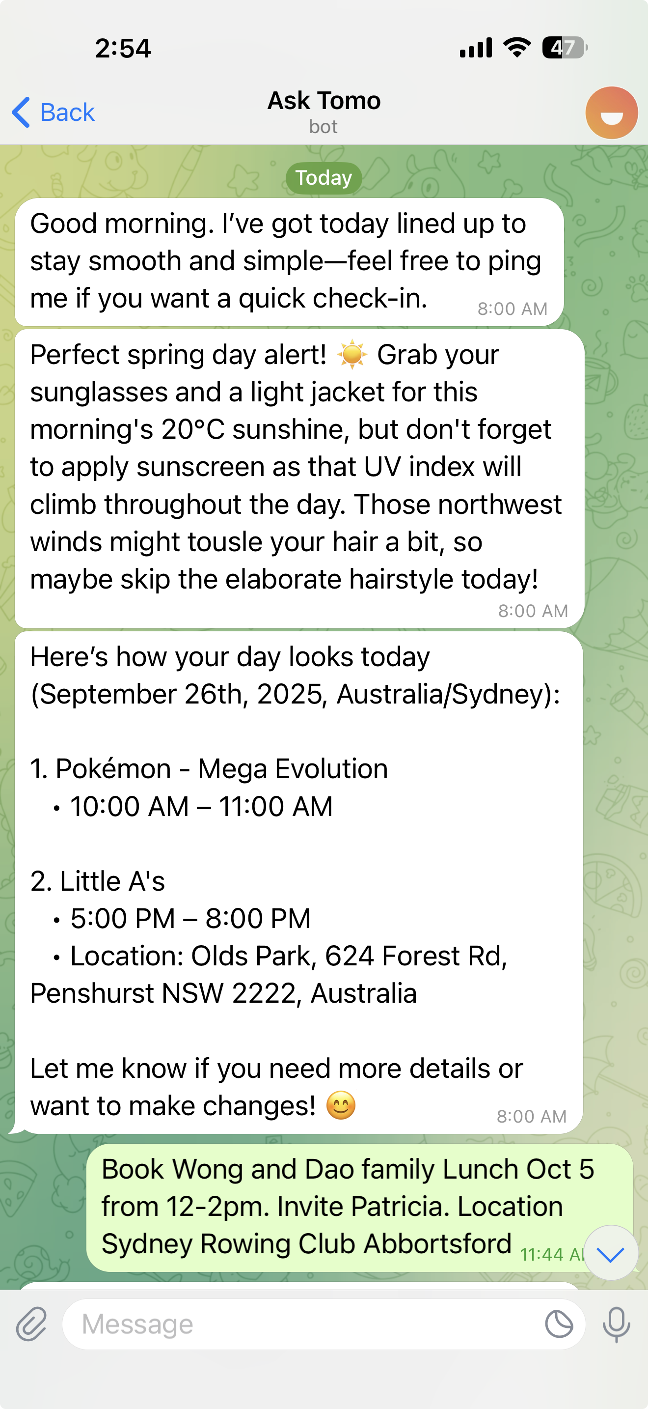 Tomo AI Scheduling Landing Page